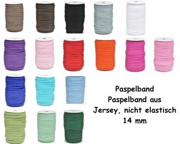 Paspelband Uni 14 mm Mehre Farben